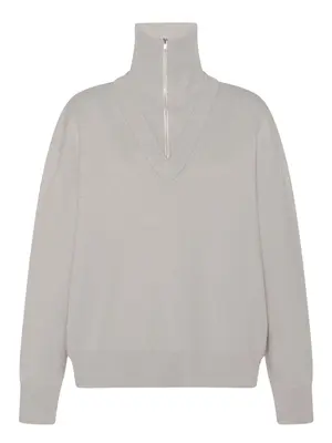 Rosetta Getty Double-layer Pullover Jumper - Neutrals