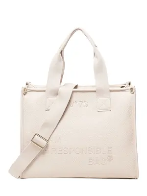 V°73 Responsible Now Tote Bag - White