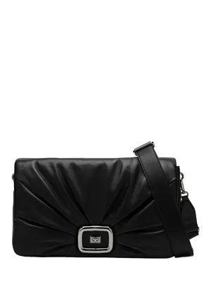 ROGER VIVIER Viv' Choc Large Shoulder Bag - Black
