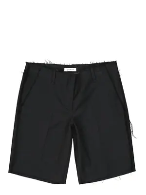 DONDUP Virgin Wool Shorts - Black