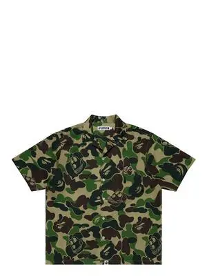A BATHING APE X Bored Ape Yacht Club Hawaiian Shirt - Green