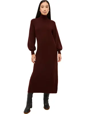 MARIE OLIVER Misha Dress - Bordeaux