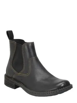 BØRN Børn Hemlock Ankle Boot Black Leather