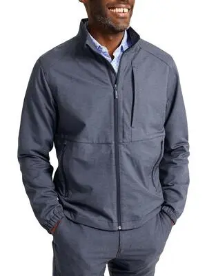 Tommy Bahama On Par Pro Water Repellent Zip Jacket - Belmont Blue