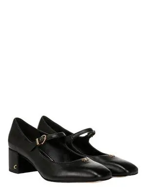 CIRCUS NY BY SAM EDELMAN Eloisa Mary Jane Pumps Black Leather