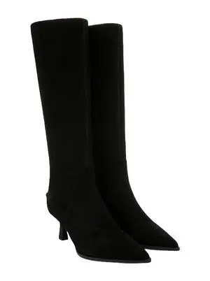 CIRCUS NY BY SAM EDELMAN Circus Ny Yulia Knee High Boots - Black Suede