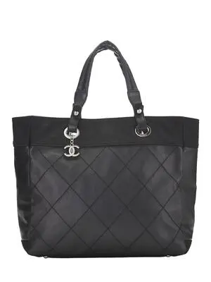 CHANEL Chanel Paris Biarritz Quilted Tote