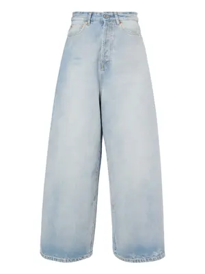 Vetements Oversized Wide-leg Jeans - Blue