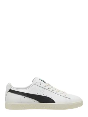 PUMA Clyde Leather Sneakers - White