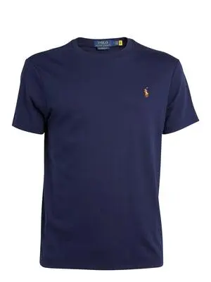 Polo Ralph Lauren Pima Cotton Polo Pony T-shirt Navy