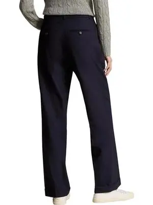 Polo Ralph Lauren High-rise Straight Pants - Navy