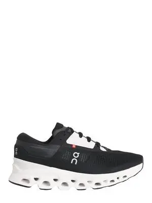 On Cloudstratus 3 Lace-Up Sneakers Black