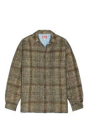 DIESEL® Hammer Overshirt - Hazelnut