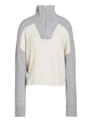 RAG & BONE Rag & Bone Pierce Two-Tone Cashmere Sweater