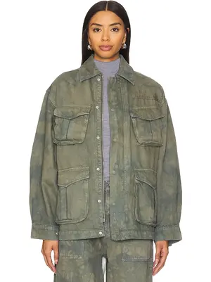 GRLFRND GRLFRND Kaia Oversized Drawstring Jacket