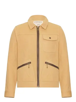 SCHOTT Unlined Utility Jacket - Tobacco