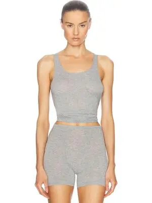 NEGATIVE UNDERWEAR Whipped A-top - Heather Grey