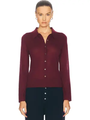 Guest In Residence Ella Shirt Plum