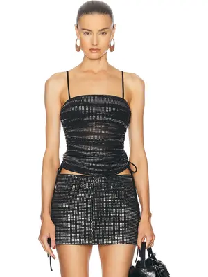 Alexander Wang Hotfix Cami - Black