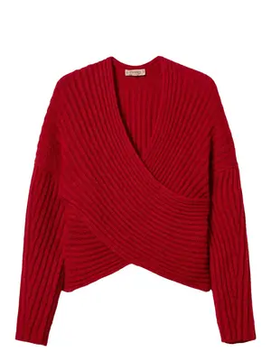 TWINSET Ribbed Sweater - Red