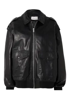 THE FRANKIE SHOP The Frankie Shop Viper Oversized Leather Jacket