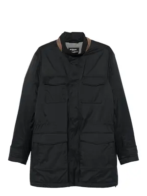 Kiton Padded Parka - Blue