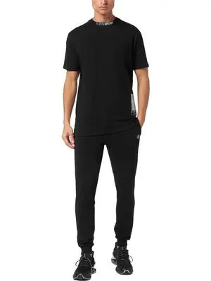 PLEIN SPORT Barcode T-shirt - Black