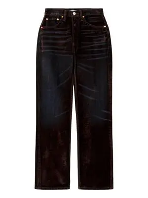 RE/DONE 90s High-rise Loose Jeans - Brown