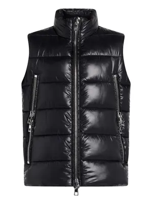 Michael Kors Padded Puffer Vest - Black
