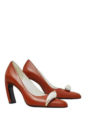 Tory Burch 90mm Pierced Xl Pumps - Red