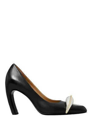 Tory Burch 90mm Pierced Xl Pumps - Black