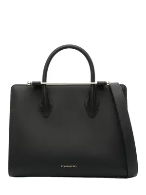 Strathberry Midi Tote Bag - Black
