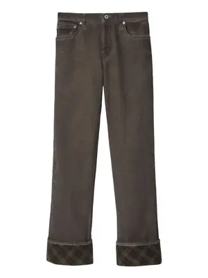 BURBERRY Burberry Wide-Leg Jeans