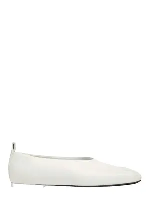 COURREGES Leather Loafers - White