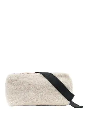 YVES SALOMON Panelled Belt Bag - White