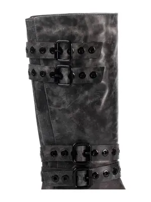 LE SILLA 50mm Harley Boots - Black