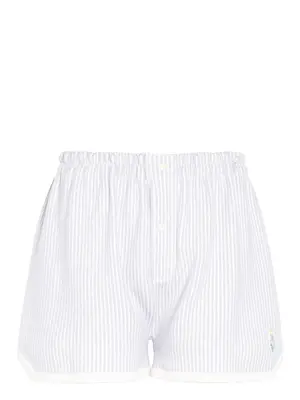 BARRIE Striped Shorts - Blue