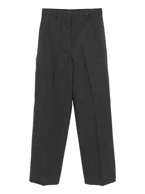 Fabiana Filippi Norcia Pinstriped Trousers - Grey