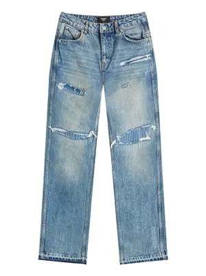 REPRESENT X R3 Baggy Destroyer Denim - Mechanical Blue
