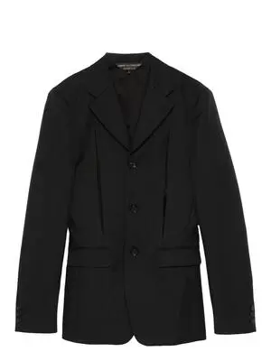 Comme Des Garçons Cut-out Blazer - Black
