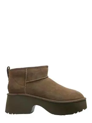 UGG Classic Ultra Mini New Heights Boots - Brown