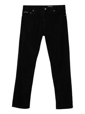 Dolce & Gabbana Tapered Trousers - Black