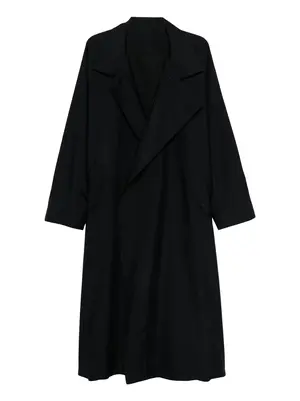 Issey Miyake Trench Coat - Black