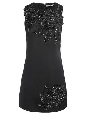 Alice + Olivia Clyde Mini Dress - Black
