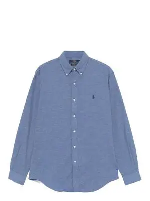 Polo Ralph Lauren Mélange-effect Shirt - Blue