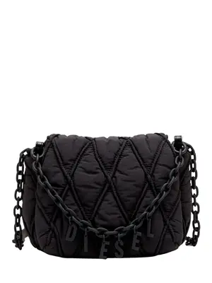 DIESEL Charm Shoulder Bag - Black
