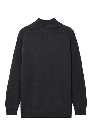 Pringle Of Scotland Zip Cashmere Jumper - Grey