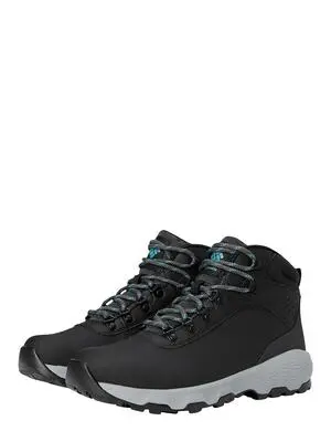 Columbia Newton Wander Leather High Top Boots - Black