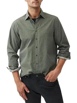 Rodd & Gunn Notown Button Front Shirt - Moss