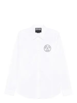 Versace Chain V-emblem Shirt - White